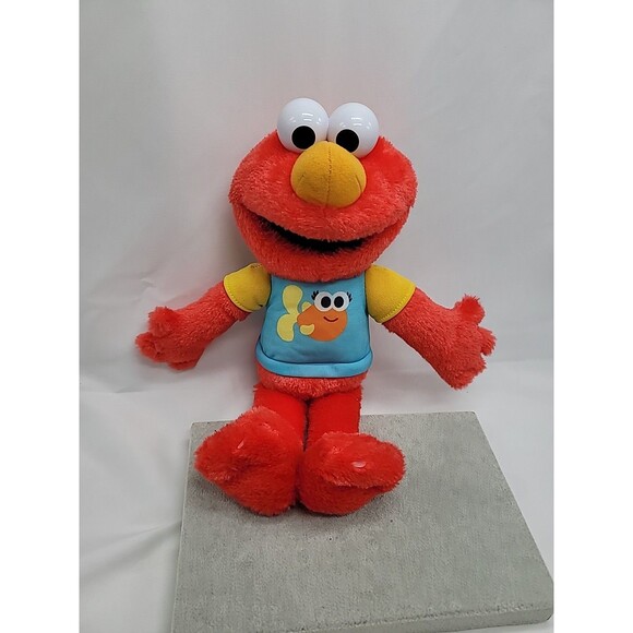 Just Play | Toys | Sesame Street Sing Along Elmo Interactive Plush Toy ...